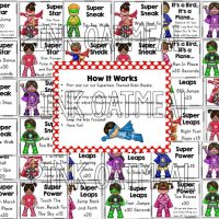 Superhero Brain Breaks - Pink Oatmeal Shop