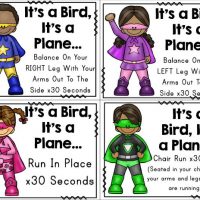 Superhero Brain Breaks - Pink Oatmeal Shop
