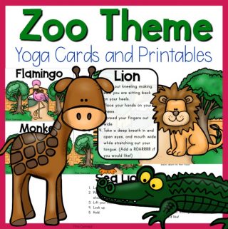 Zoo Theme Movement Pack - Pink Oatmeal Shop
