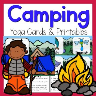 Camping Theme Yoga Pack - Pink Oatmeal Shop