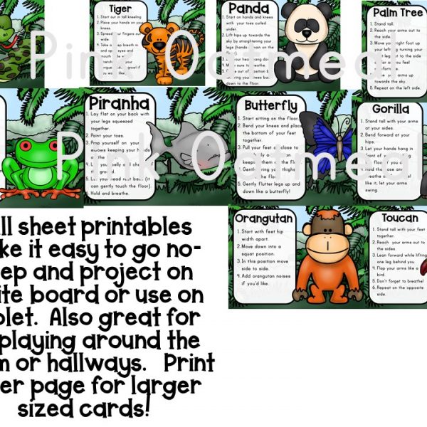 Rainforest Yoga - Pink Oatmeal Shop