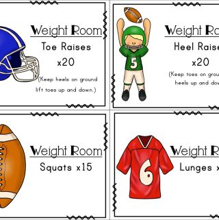 Football Brain Breaks - Pink Oatmeal Shop