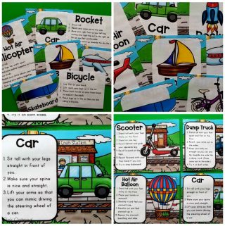 Transportation Motor Pack - Pink Oatmeal Shop