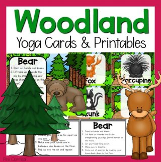 Woodland Theme Movement Pack - Pink Oatmeal Shop
