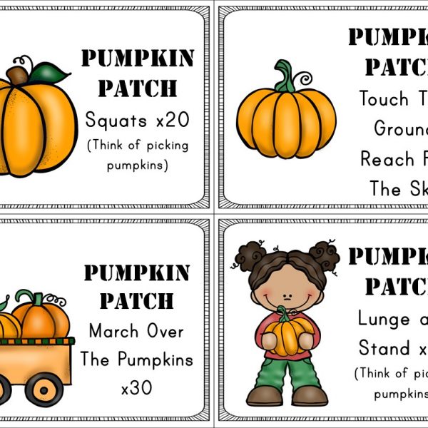 Autumn Themed Brain Breaks - Pink Oatmeal Shop