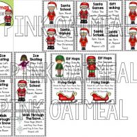 Christmas Brain Break Cards - Pink Oatmeal Shop