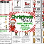 Christmas Brain Breaks, Yoga, and Movement Games | Pink Oatmeal SHOP