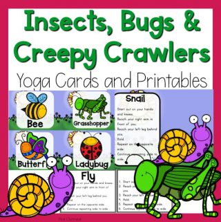 Insect, Bugs, and Creepy Crawlers Yoga Pack - Bundle - Pink Oatmeal Shop