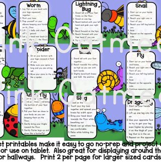 Insects, Bugs, and Creepy Crawlers Yoga - Pink Oatmeal Shop