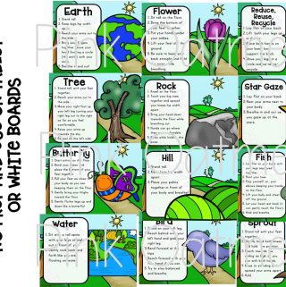 Earth Day Yoga - Pink Oatmeal Shop