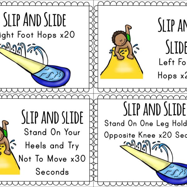 Summer Brain Break Cards - Pink Oatmeal Shop