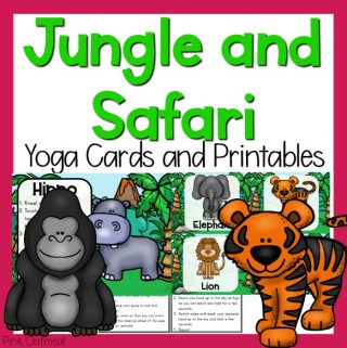 Jungle and Safari Movement Pack - Pink Oatmeal Shop