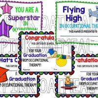 Occupational Therapy Awards - Pink Oatmeal Shop