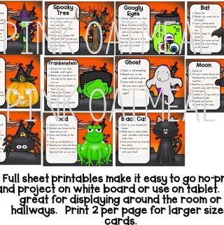 Halloween Yoga - Pink Oatmeal Shop