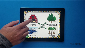 Interactive Animal Yoga - Farm, Woodland, Arctic, Jungle - Pink Oatmeal ...