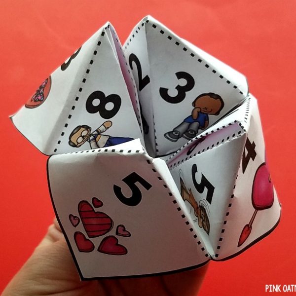 Valentine's Day Movement Games - Pink Oatmeal Shop