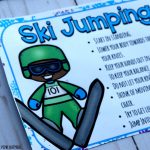 Winter Sports Stations - Exercise and Fitness - Pink Oatmeal Shop