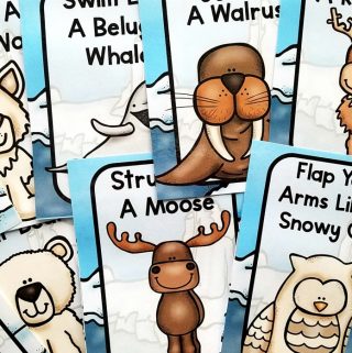 Movement Cards Bundle - Pink Oatmeal Shop