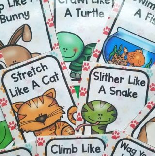 Movement Cards Bundle - Pink Oatmeal Shop