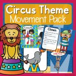Circus Theme Movement Pack - Pink Oatmeal Shop