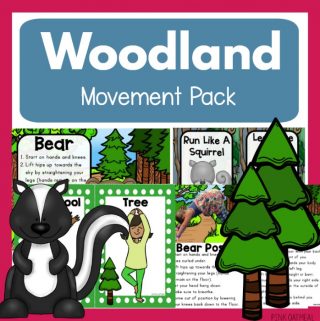 Animal Movement Game Bundle - Pink Oatmeal Shop
