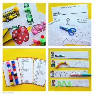 Back To School Fine Motor Activities - Pink Oatmeal Shop