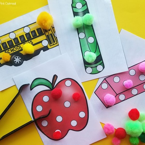 Back To School Fine Motor Activities - Pink Oatmeal Shop