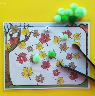 Fall Themed Fine Motor Activities - Pink Oatmeal Shop