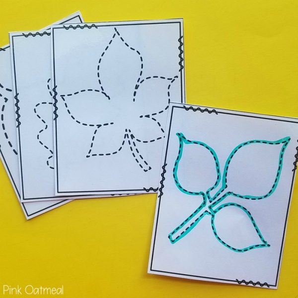 Fall Themed Fine Motor Activities - Pink Oatmeal Shop