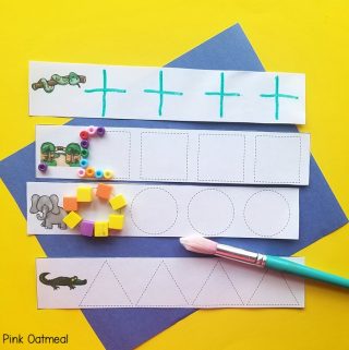 Zoo Fine Motor Activities - Pink Oatmeal Shop