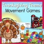 Thanksgiving Themed Movement Pack - Pink Oatmeal Shop