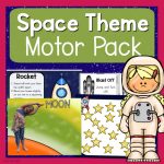 Space Theme Motor Pack - Pink Oatmeal Shop