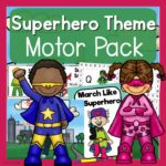 Superhero Theme Motor Pack - Pink Oatmeal Shop