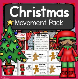 Christmas Motor Skills Pack - Pink Oatmeal Shop