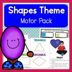 Shapes Theme Motor Pack - Pink Oatmeal Shop