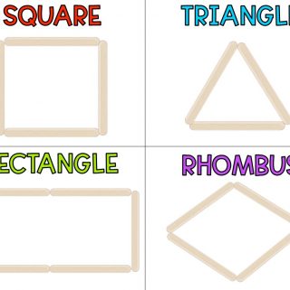 Shapes Fine Motor Activities - Pink Oatmeal Shop