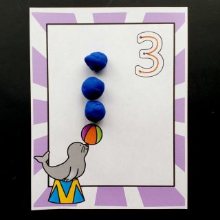 Circus Theme Fine Motor Activities - Pink Oatmeal Shop