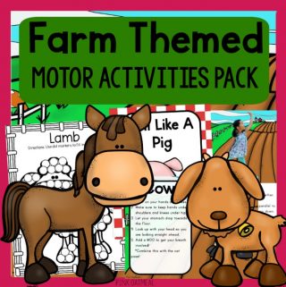 Farm Themed Fine Motor Activities - Pink Oatmeal Shop