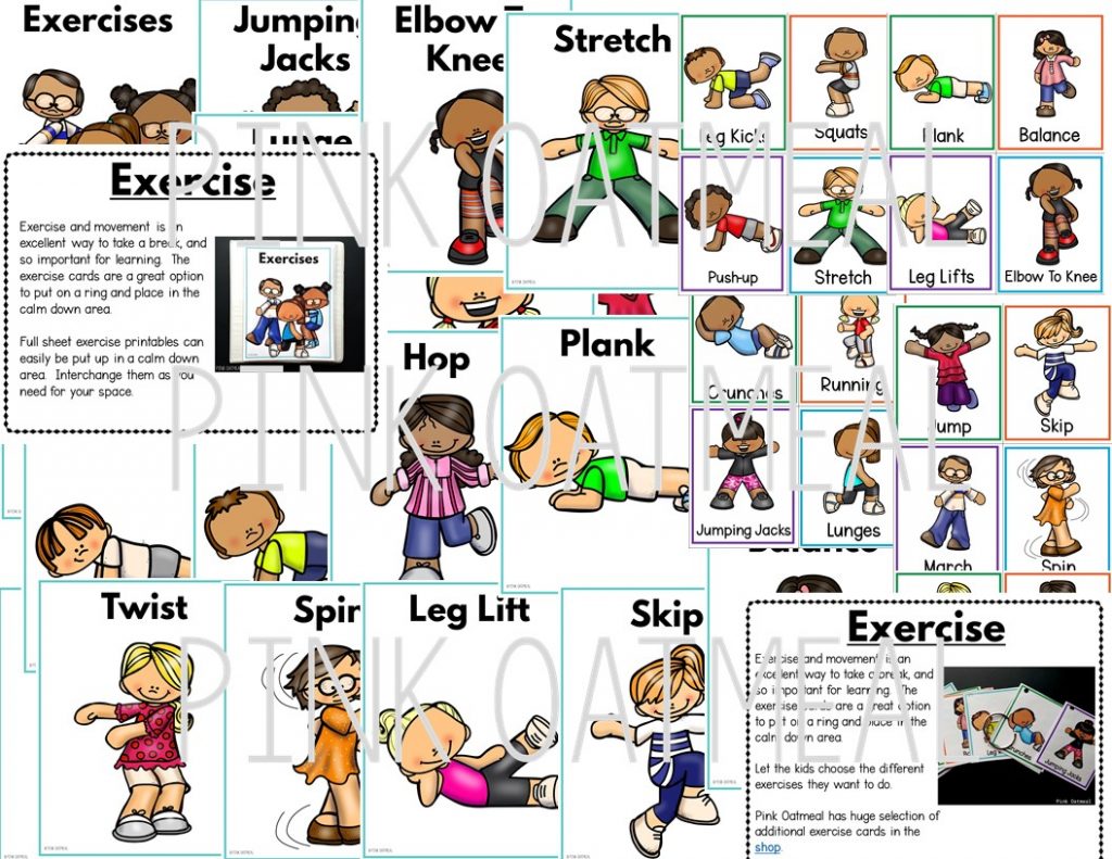 Calm Down Corner Resource Pack - Pink Oatmeal Shop