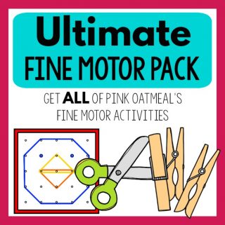 Zoo Fine Motor Activities - Pink Oatmeal Shop