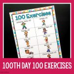100 Exercises For 100 Days - Pink Oatmeal Shop