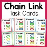 Chain Link Task Cards - Pink Oatmeal Shop