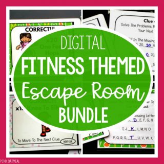 Fitness Escape Room - Patterns - Pink Oatmeal Shop