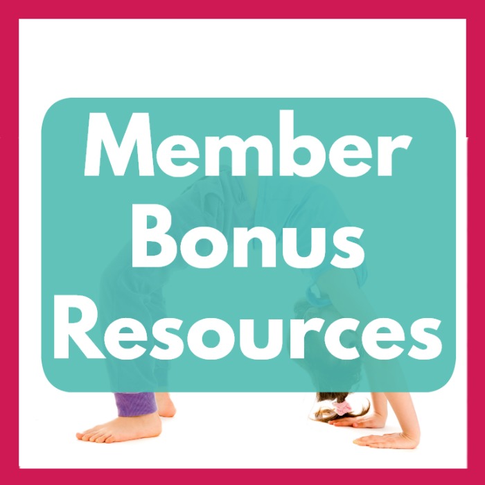 Member Bonus Resources - Pink Oatmeal Shop
