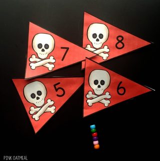 Pirate Fine Motor Activities - Pink Oatmeal Shop