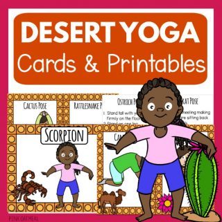 Kids Yoga Cards and Printables Mega Bundle - Pink Oatmeal Shop