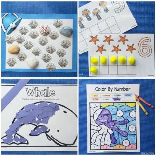 Ocean Themed Motor Pack - Pink Oatmeal Shop