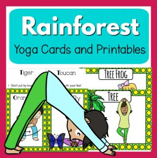 Kids Yoga Cards and Printables Mega Bundle - Pink Oatmeal Shop