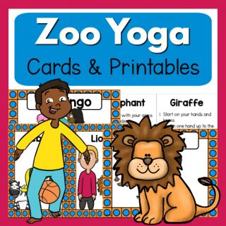 Zoo Theme Yoga Pack Bundle - Pink Oatmeal Shop