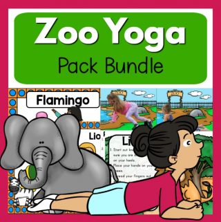 Zoo Theme Yoga Pack Bundle - Pink Oatmeal Shop